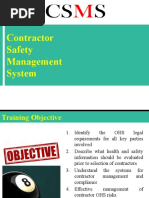 Contractor HSE Management Procedure | PDF | Occupational Safety And ...