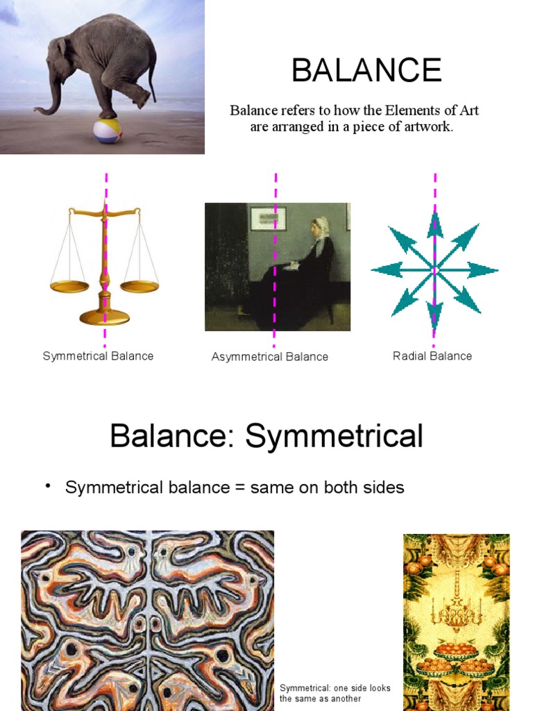 Principles of Design - Balance Student | PDF