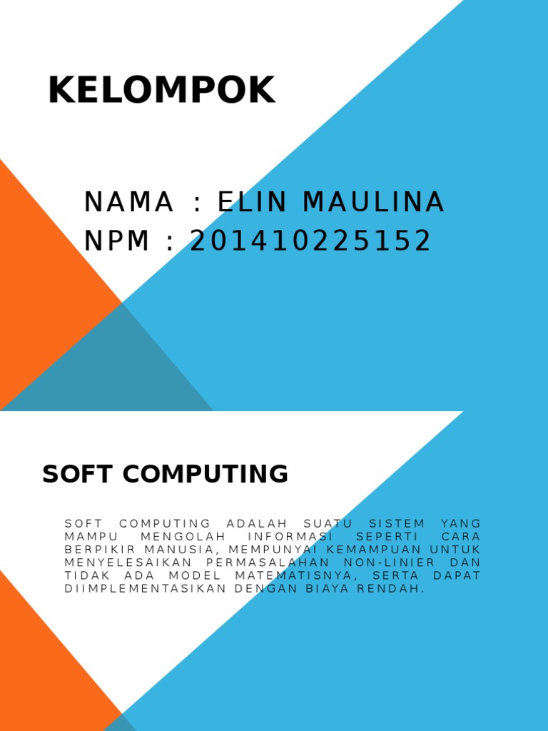 Soft Computing | PDF