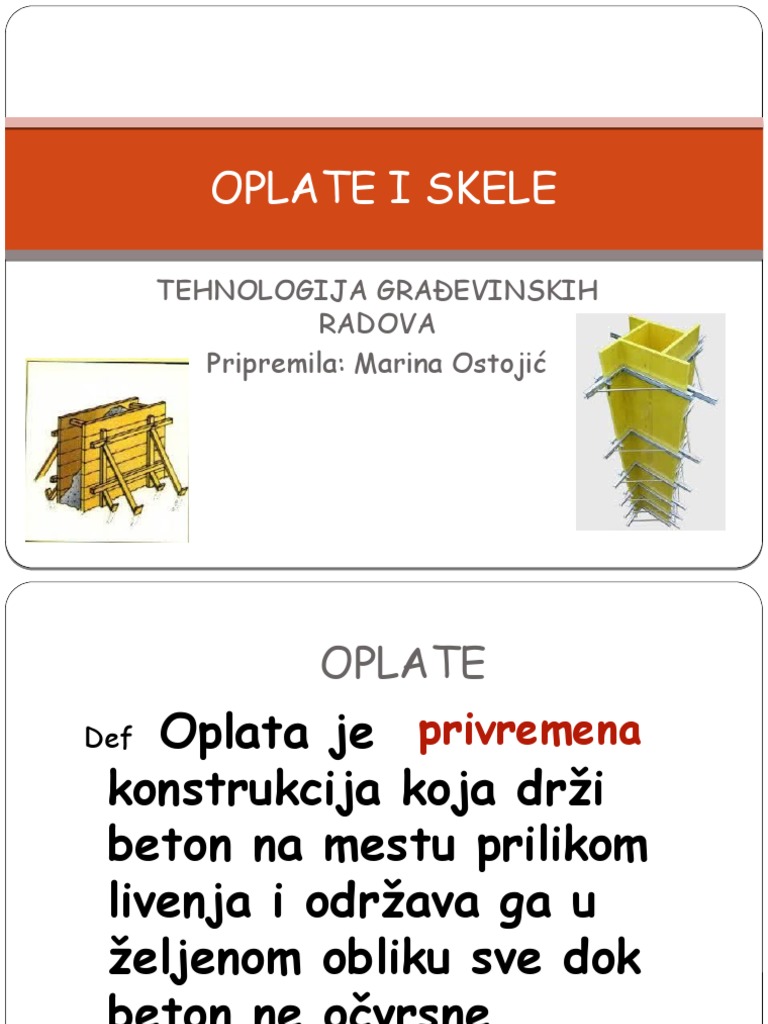 Oplate i Skele