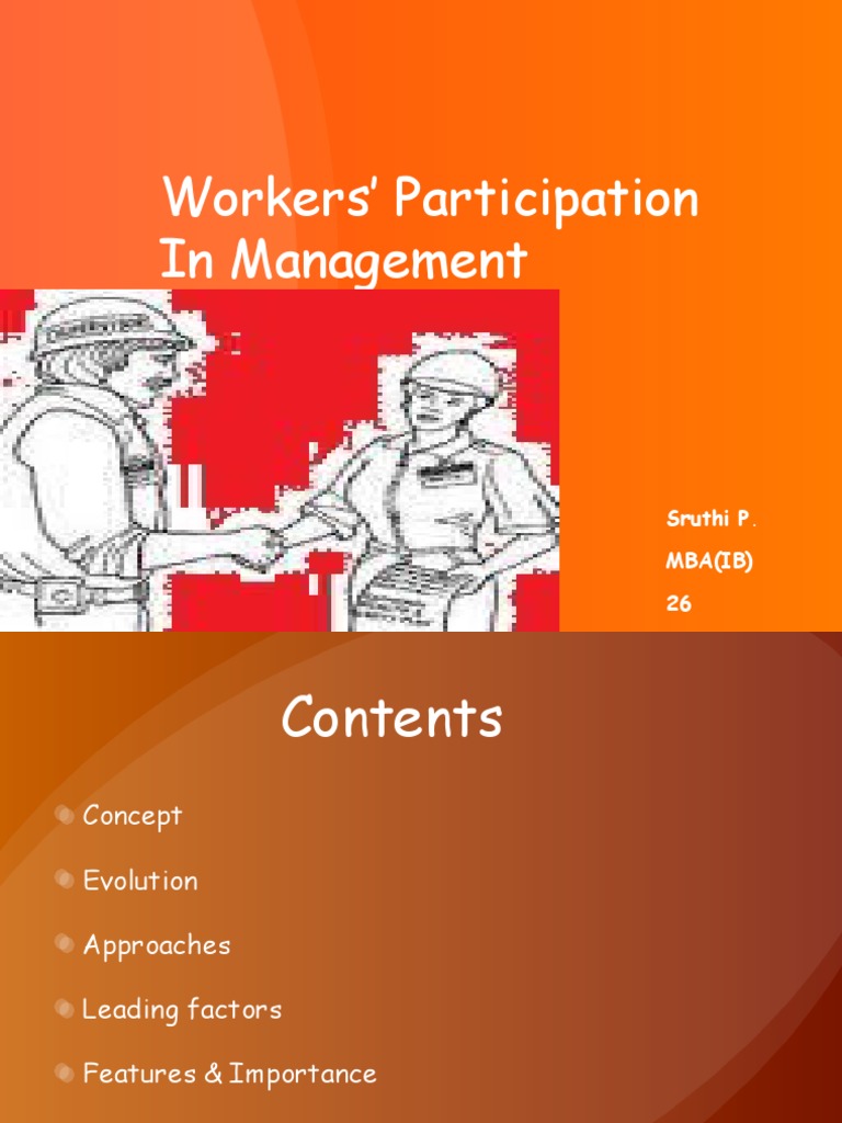 Workers' Participation in Management | PDF
