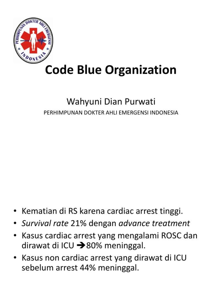 Organisasi Tim Code Blue | PDF