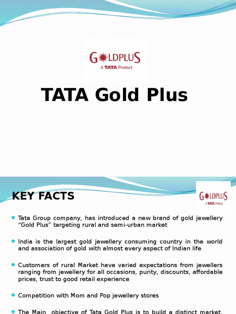 Gold Plus Case Study | PDF | Jewellery | Brand