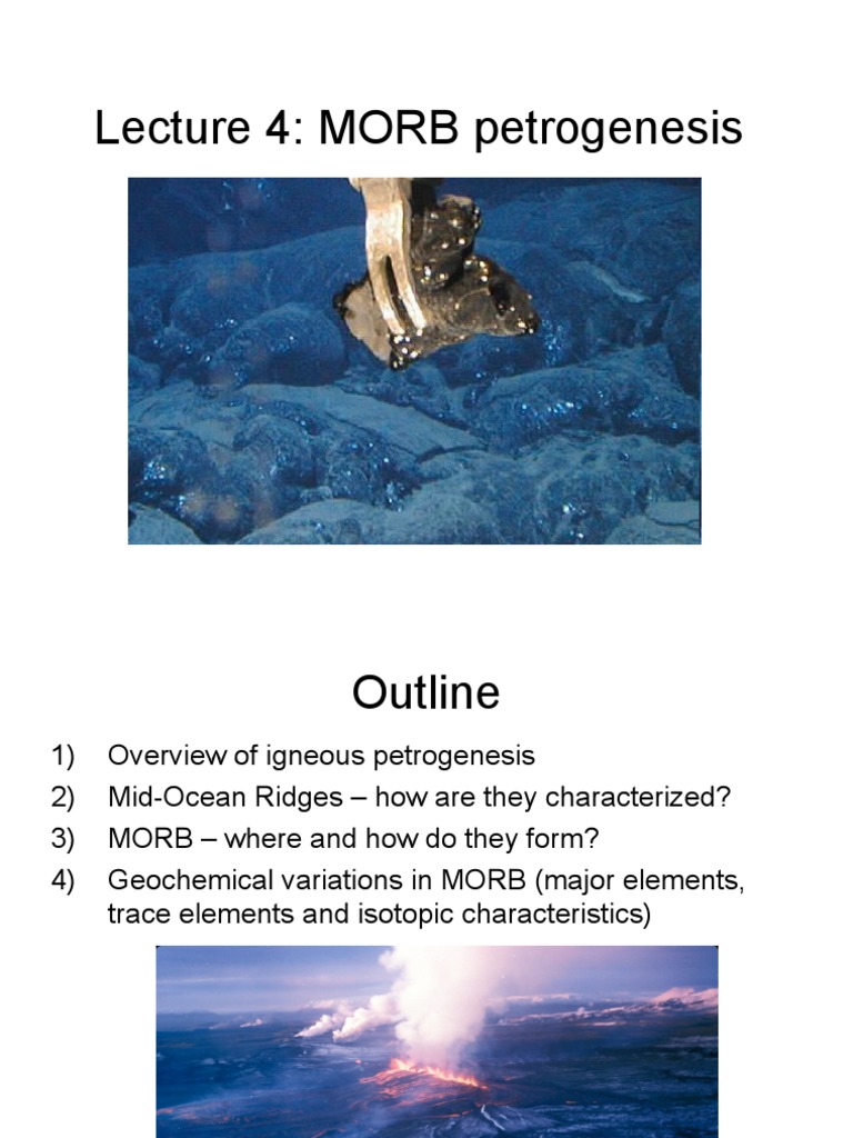 Understanding MORB Petrogenesis | PDF | Magma | Mantle (Geology)