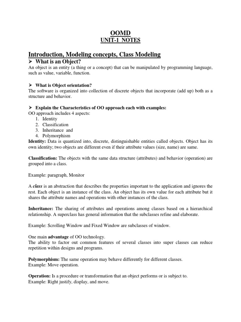 I-Basics and Class Diagram PDF | PDF | Class (Computer Programming) | Conceptual Model