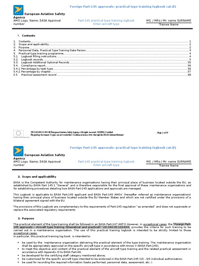 B5. TE - Cao.00123 Practical Logbook B1 | PDF
