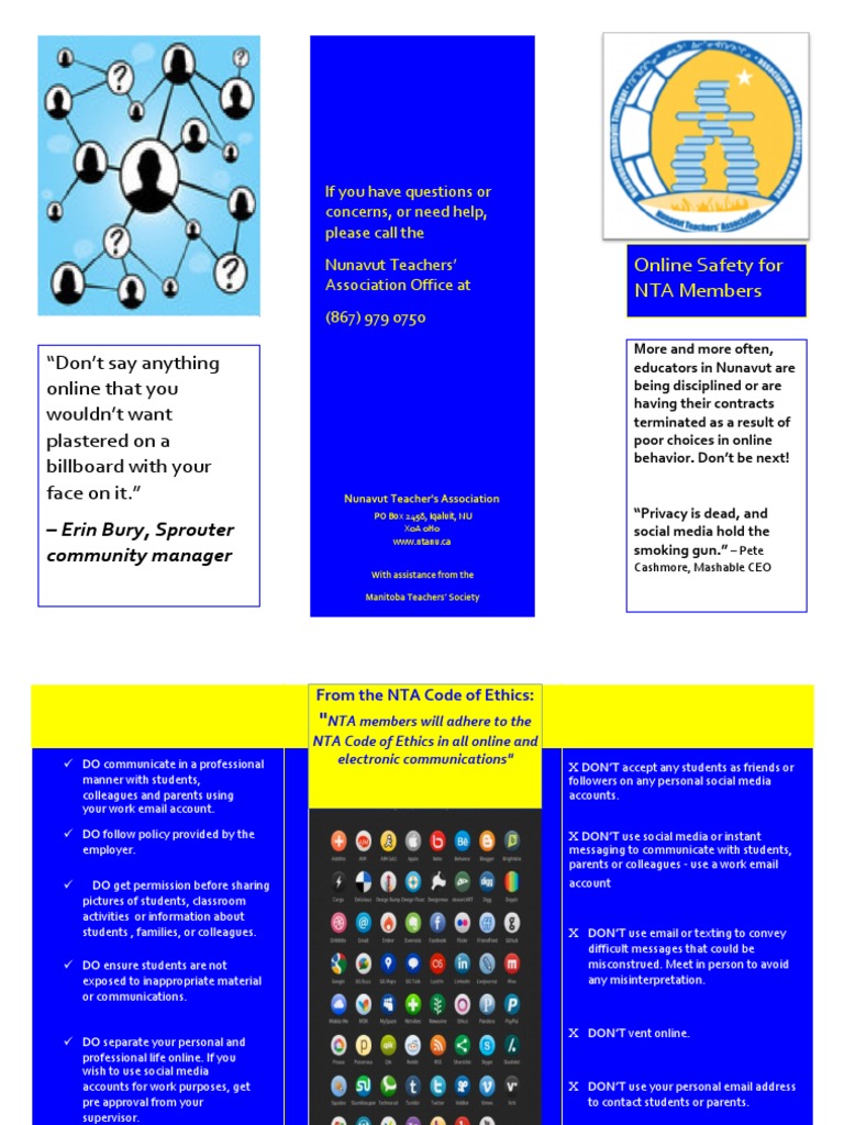 Social Media Guide For Nunavut Teachers 2016 | PDF | Social Media ...