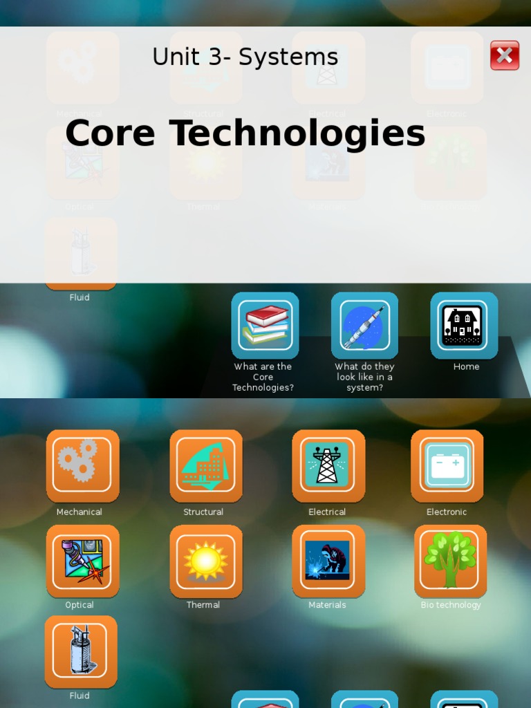 Core Technologies Overview | PDF | Machines | Optics