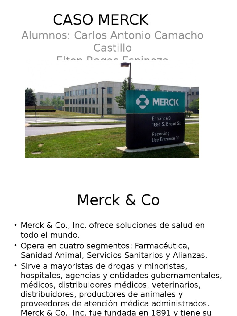 Caso Merck | PDF