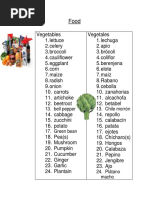 List of Acids Present in Fruits and Vegetables (Updated) | PDF | Acid ...