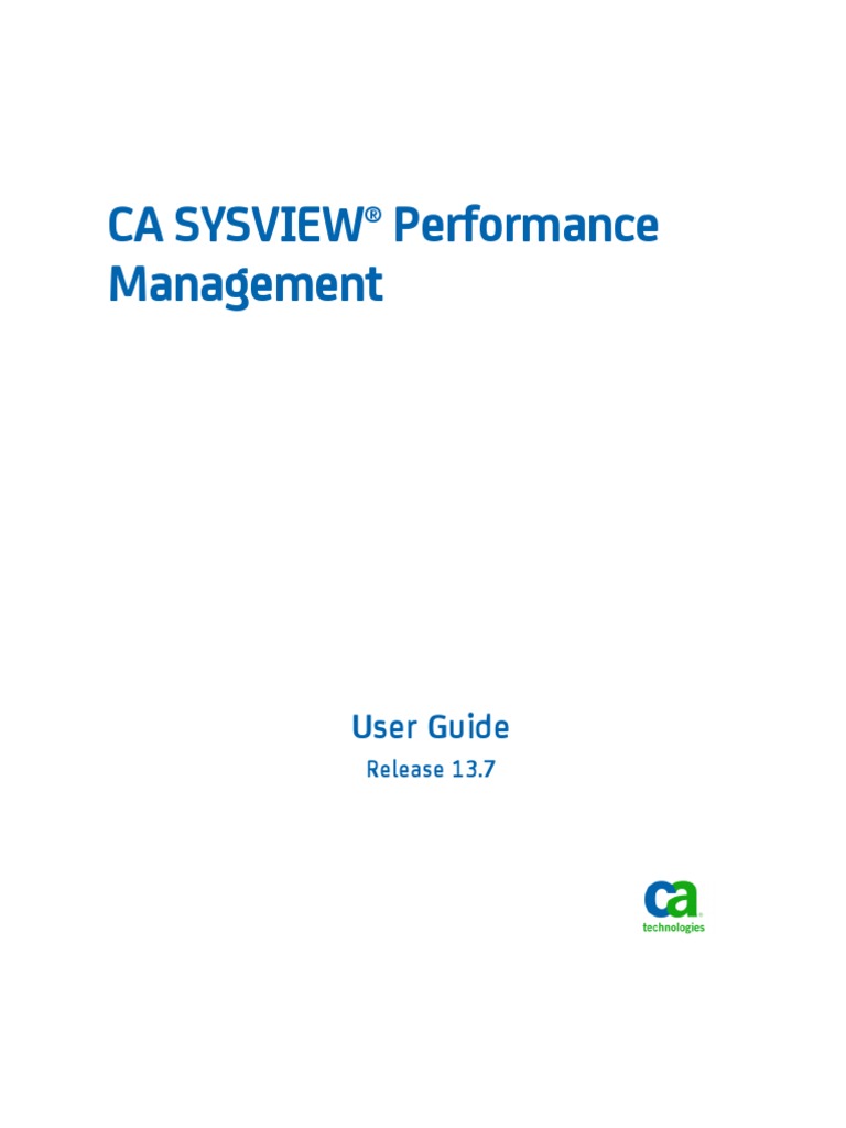 Sysview UserGuide ENU | PDF | Computer Network | Computer Architecture