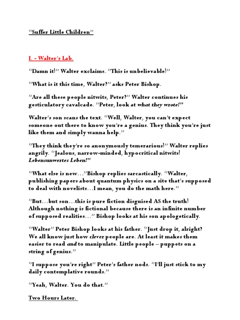 I. - Walter's Lab.: Lebensunwertes Leben!'' | PDF | Business