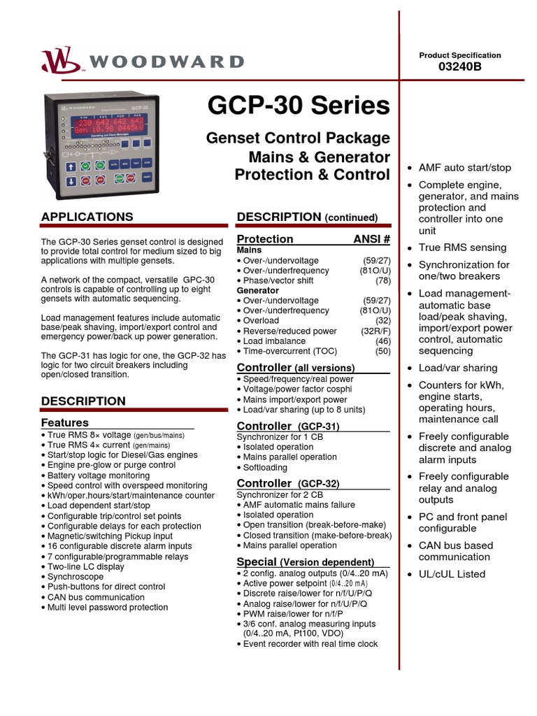 GCP 30 | PDF | Mains Electricity | Relay