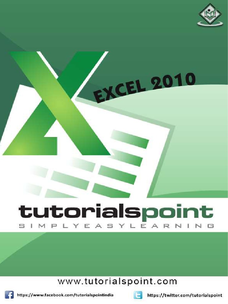 Excel Tutorial | PDF | Microsoft Excel | System Software