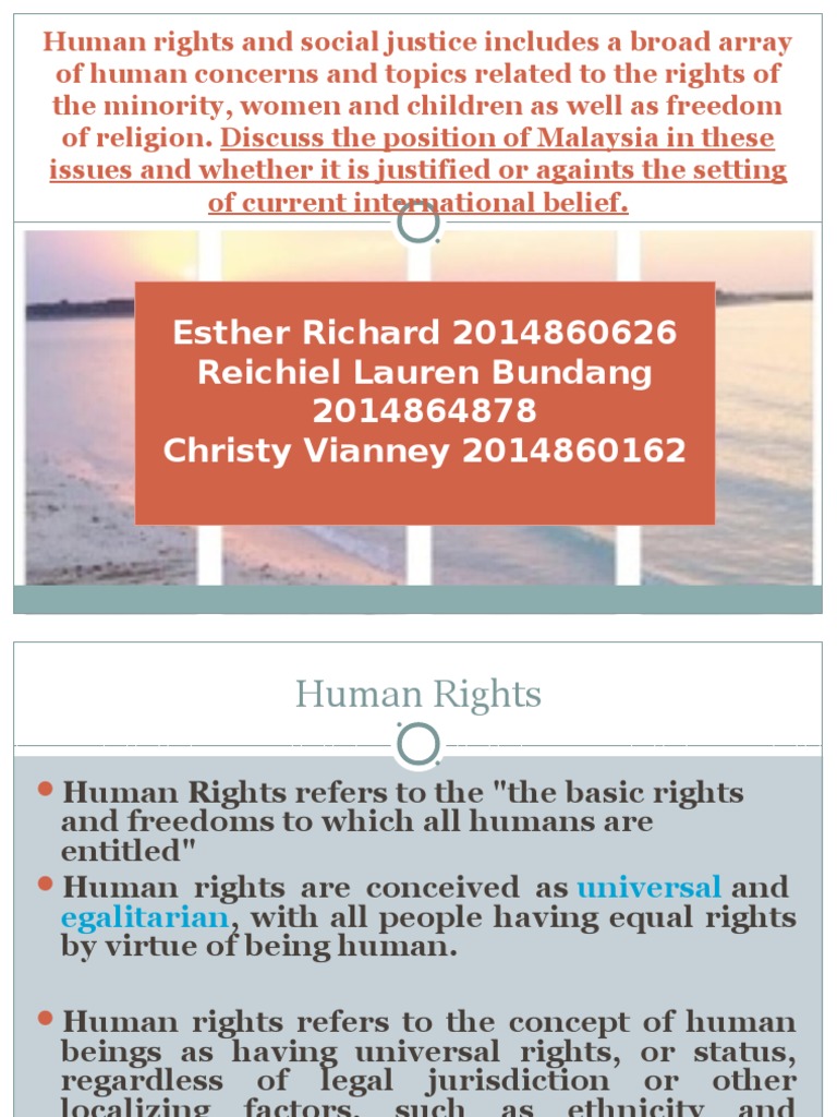 Human Rights Slides | PDF | Children's Rights | Human Rights