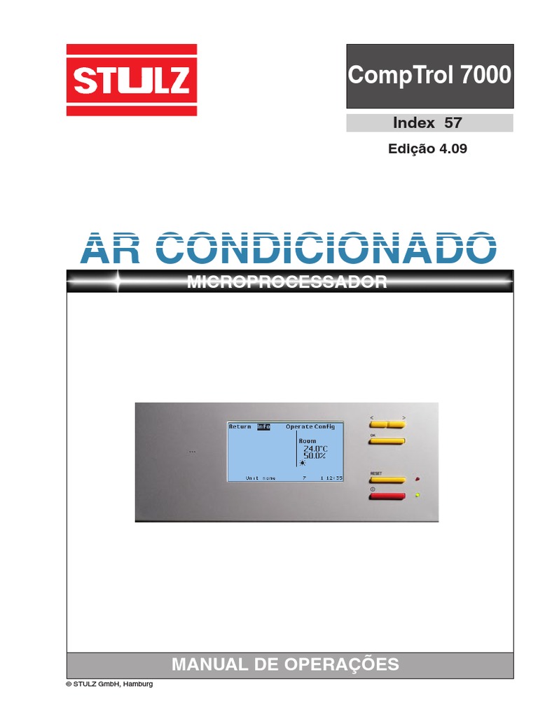 Manual STULZ C7000 Redsign - PT | PDF | Rede de computadores | Informática