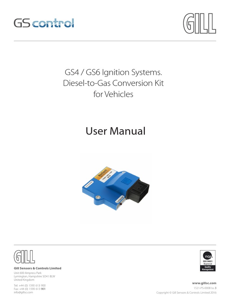 1521 PS 0008 GS4 GS6 Manual Issue 3 | PDF | Ignition System ...