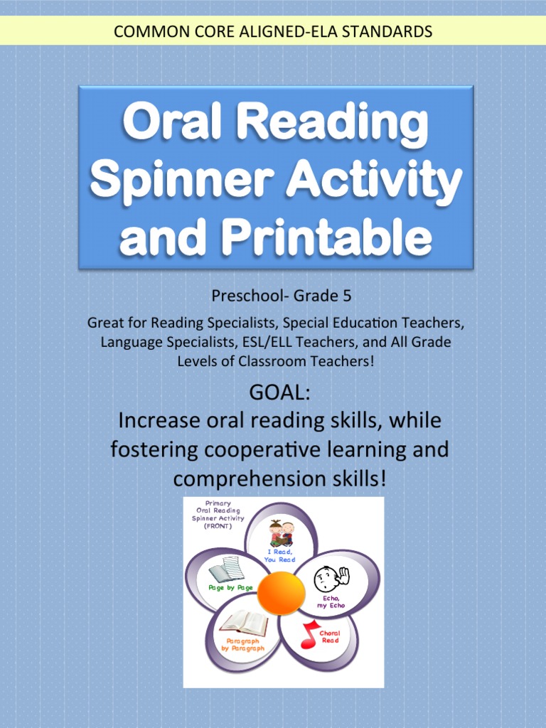 Oral Reading Comprehension2 | PDF | Reading Comprehension | Learning ...