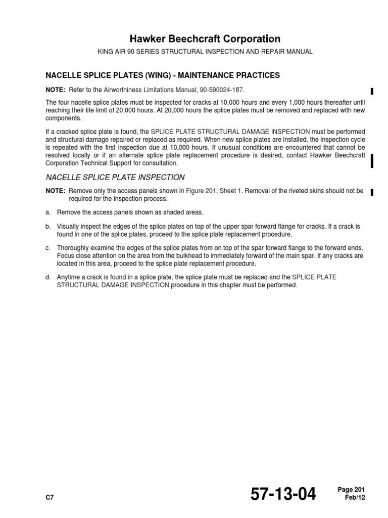Nacelle Splice Plates (Wing) | PDF | Rivet | Spar (Aeronautics)