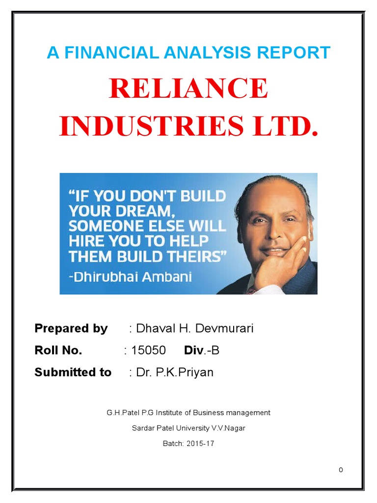 DD Finance Report | PDF | Financial Accounting | Financial Economics