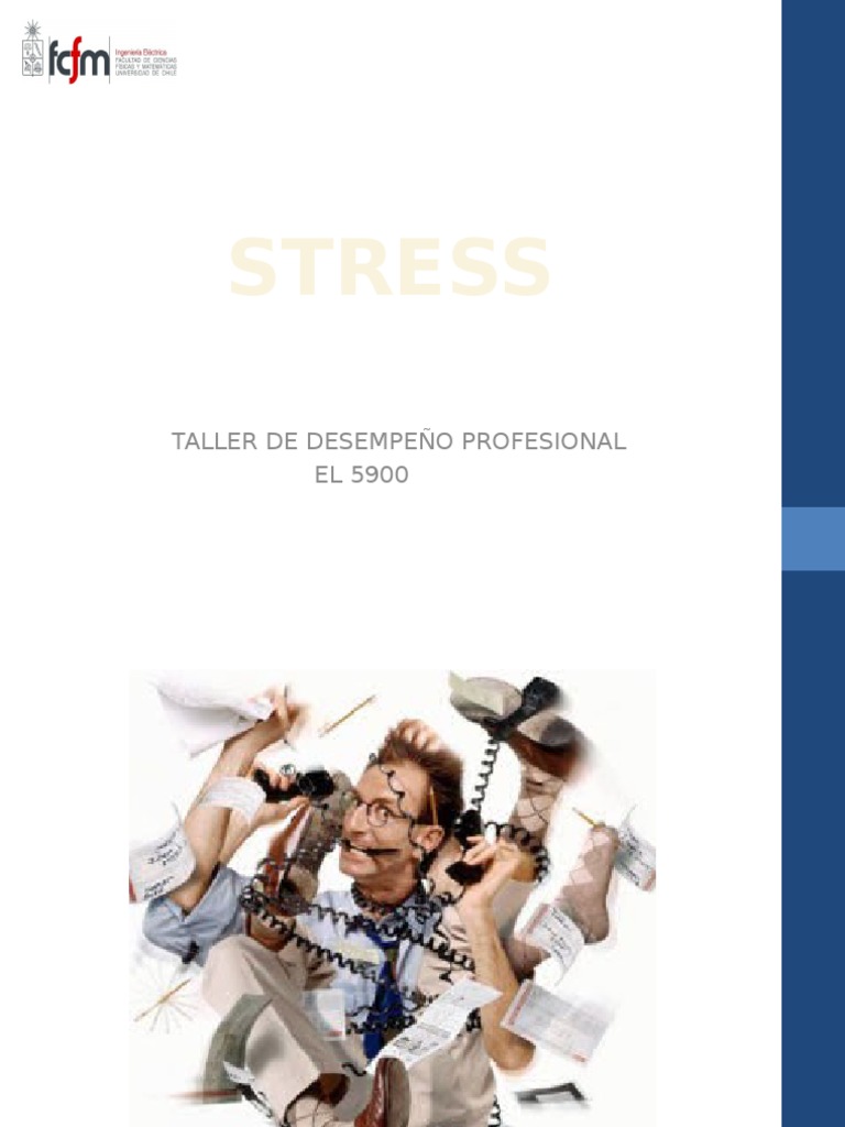Stress | PDF | Estrés (biología) | Especialidades Medicas