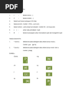 Simbol Fonetik Dalam Bahasa Melayu | PDF