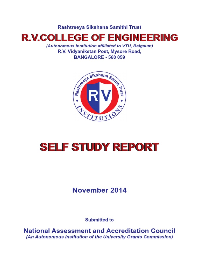 Naac SSR November 2014 | PDF | Curriculum | Test (Assessment)