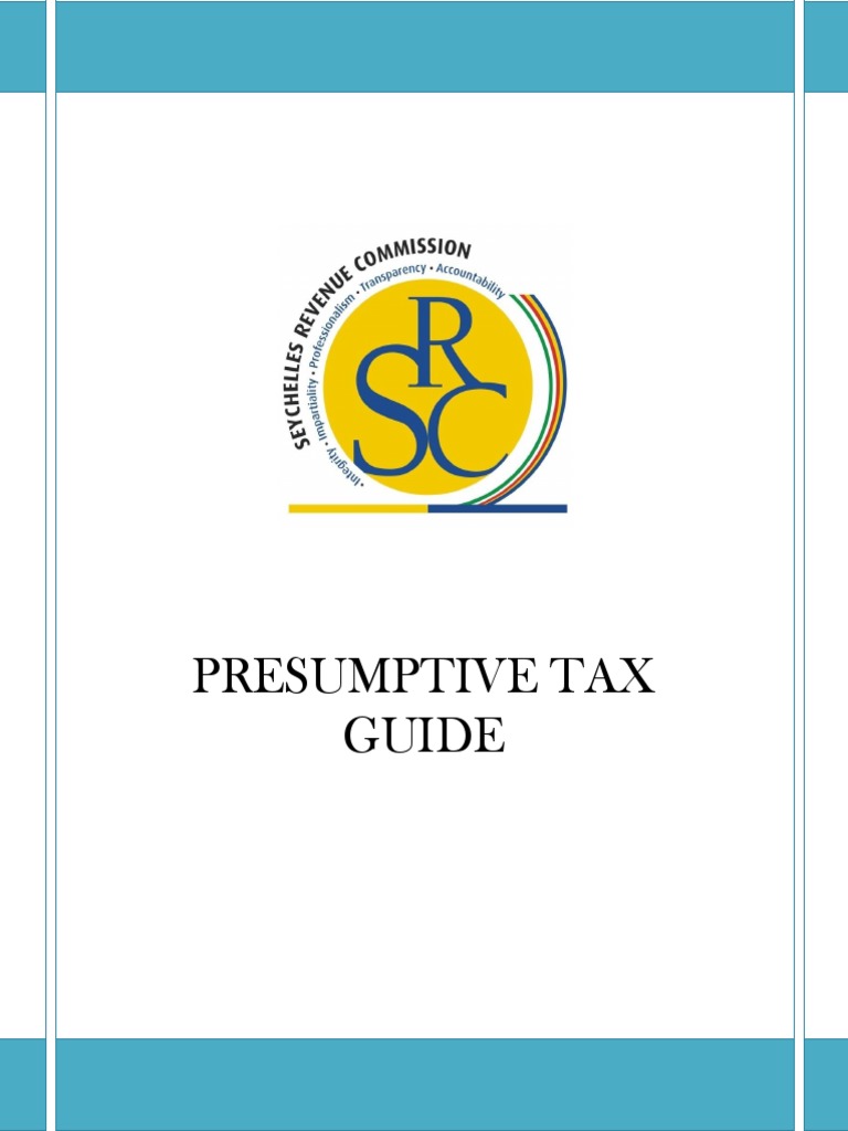A Guide to Completing the Presumptive Tax Return and Business Activity ...