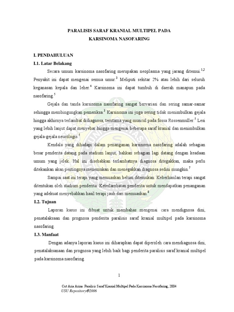 Parese Nervus KNF PDF | PDF