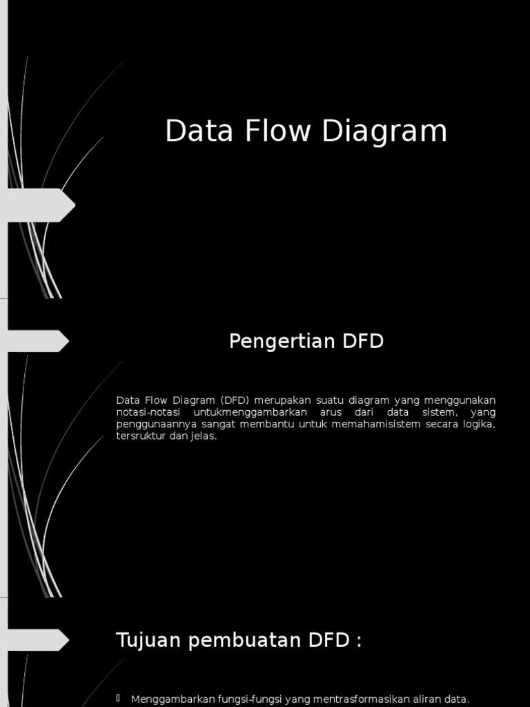 Data Flow Diagram | PDF | Metode & Bahan Ajar
