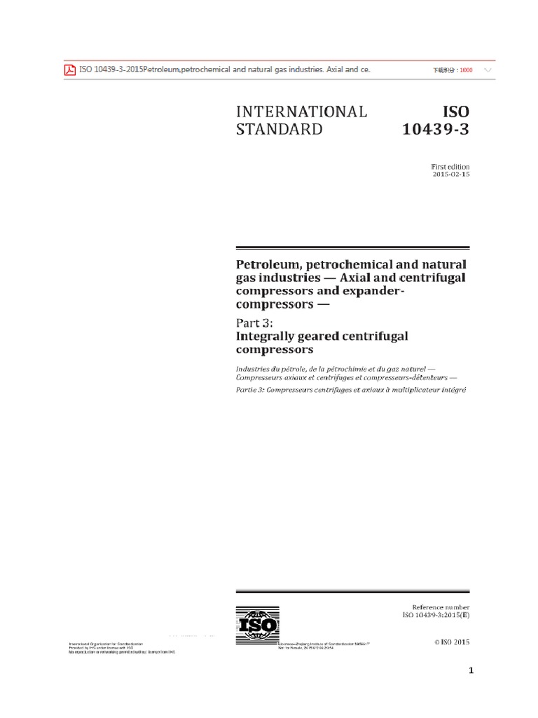 Iso 10439-3-2015 | PDF