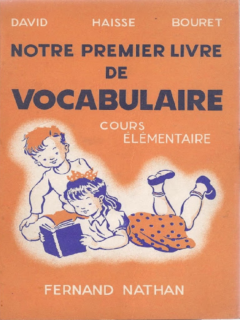 Notre Premier Livre de Vocabulaire Ce PDF | PDF