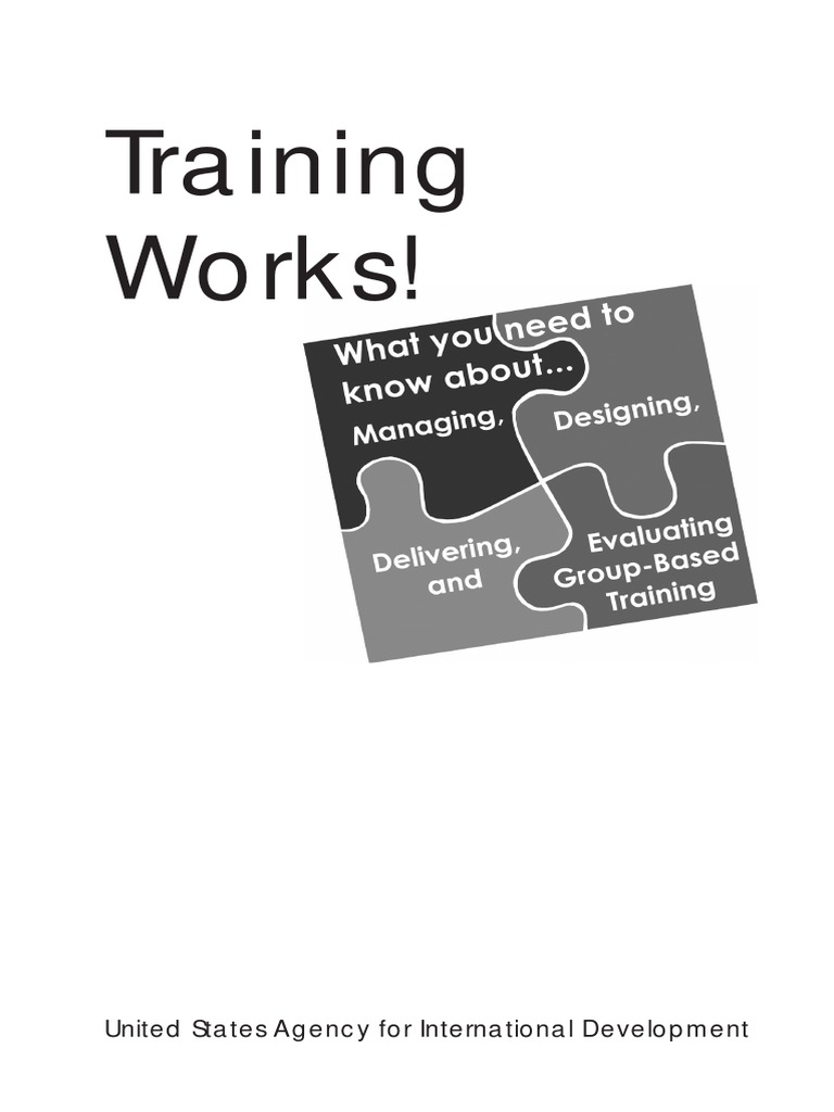 Training Works Complete | PDF | Learning | Educational Assessment