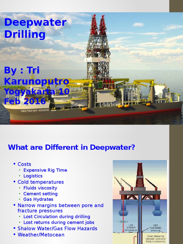 Deepwater Drilling | Offshore Drilling | Drilling Rig