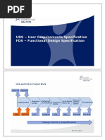 URS User Requirement Specification Template r01 | PDF