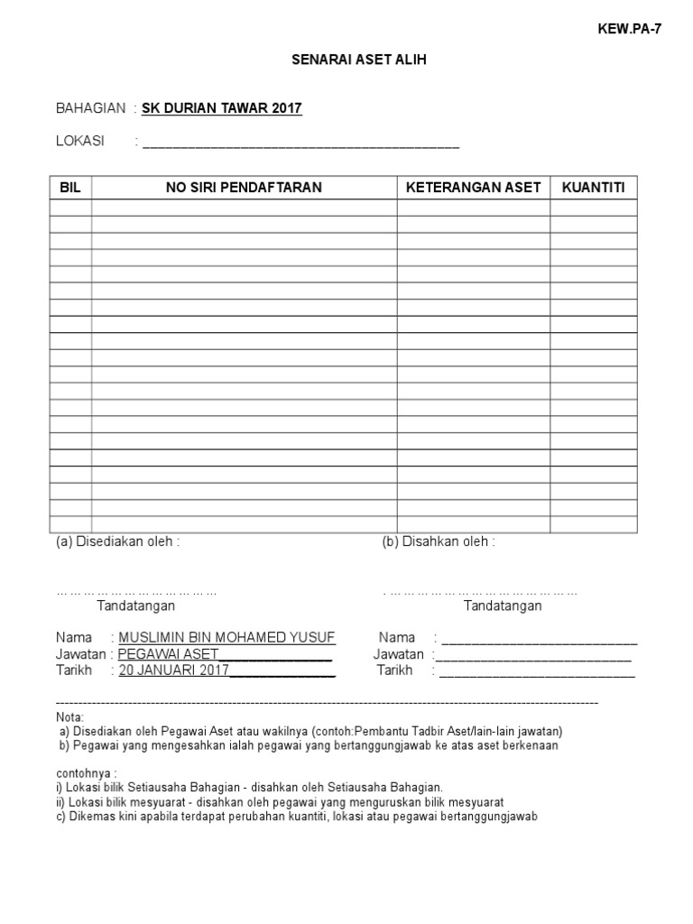 2017 - Kew Pa 7 | PDF