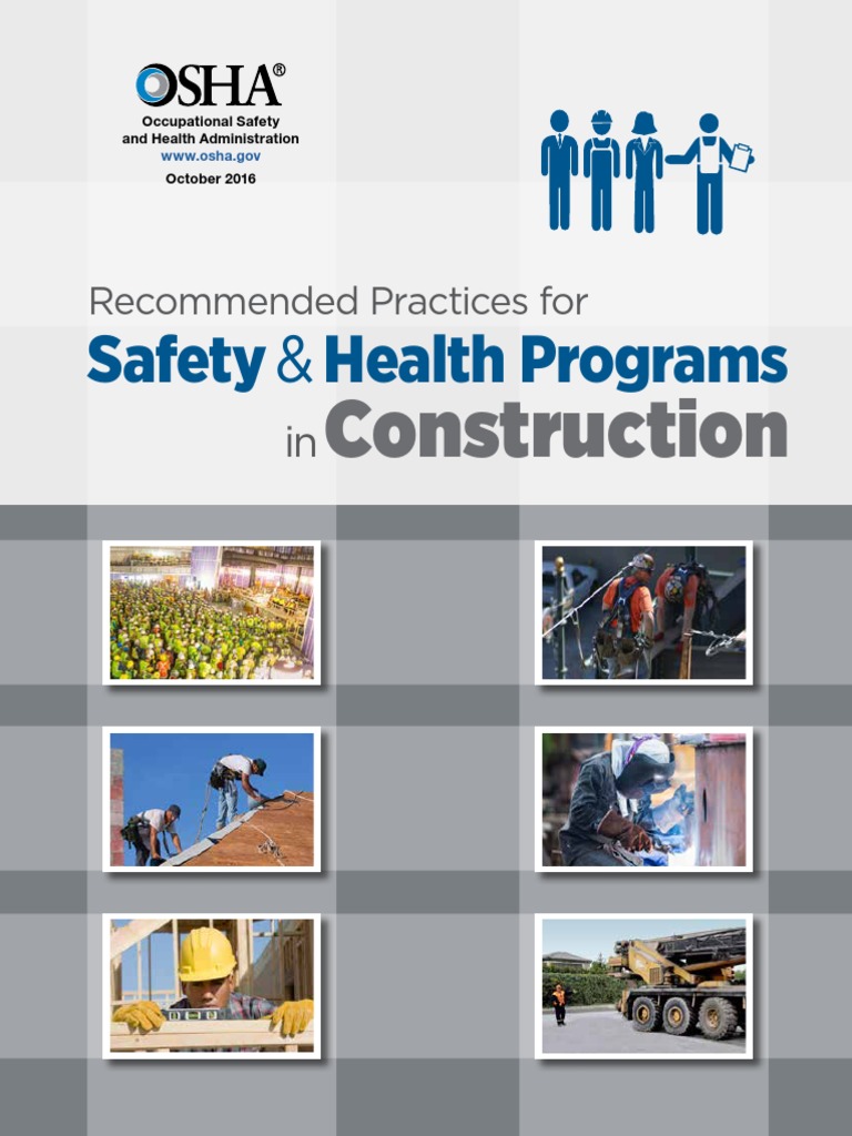8524 OSHA Construction Guidelines R4 PDF | PDF | Occupational Safety ...