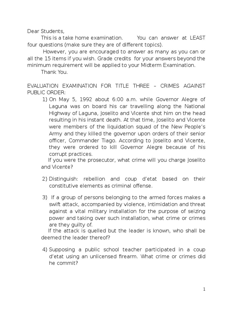 THexam | PDF | Prison | Deviance (Sociology)