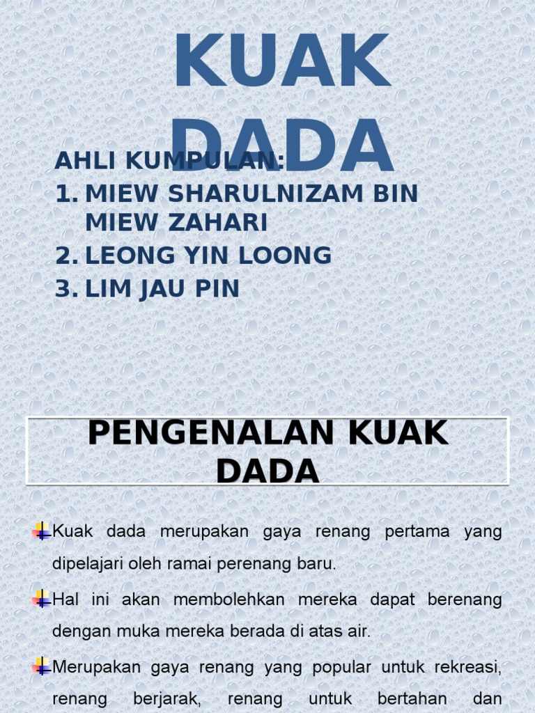 Kuak Dada | PDF