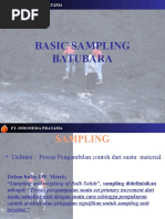 SOP Pengambilan Sampel Batubara | PDF