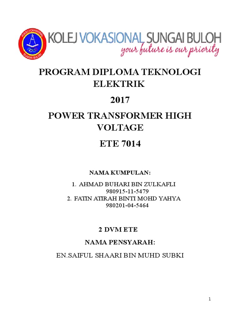 Ete 7014 Power Transformer | PDF