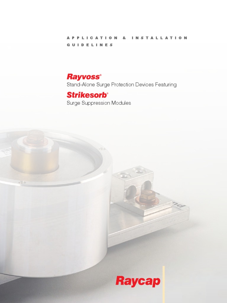 Application Installation Guidelines Rayvoss | PDF | Mains Electricity | Electric Power System
