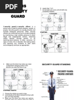 Security Guard HANDBOOK | PDF | Security Guard | Hand