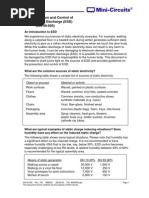 Din en 61340-5-1 | PDF | Electrostatic Discharge | Electrical Resistance And Conductance