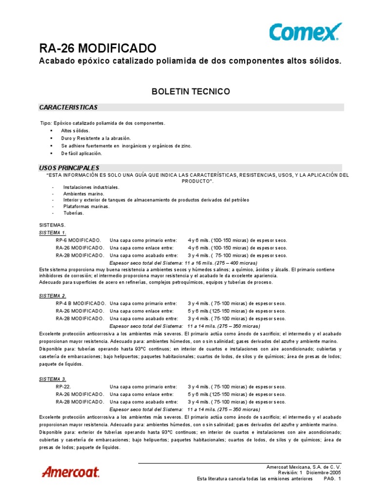 Ra 26 Modificado | PDF | Humedad | Revestimiento