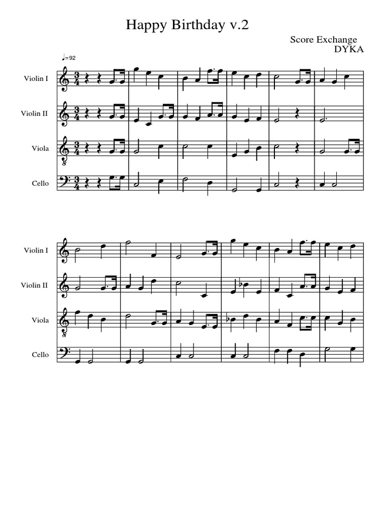 Happy Birthday | PDF