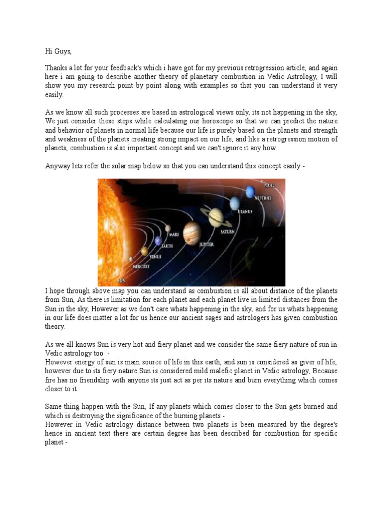 Planet Rules | PDF | Planets | Mercury (Planet)