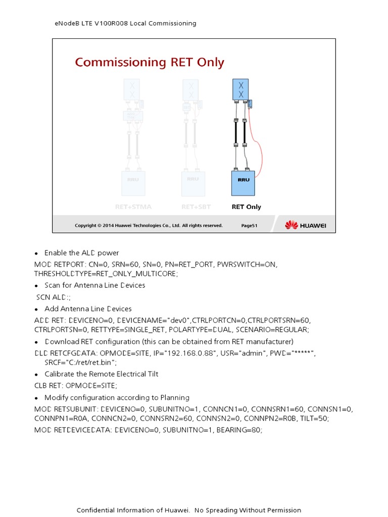 RET Script | PDF | Telecommunications | Information And Communications ...