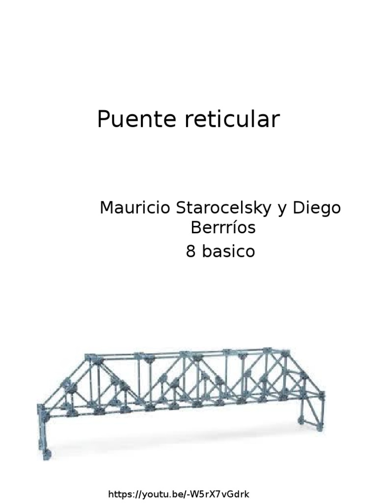 Puente Reticular | PDF