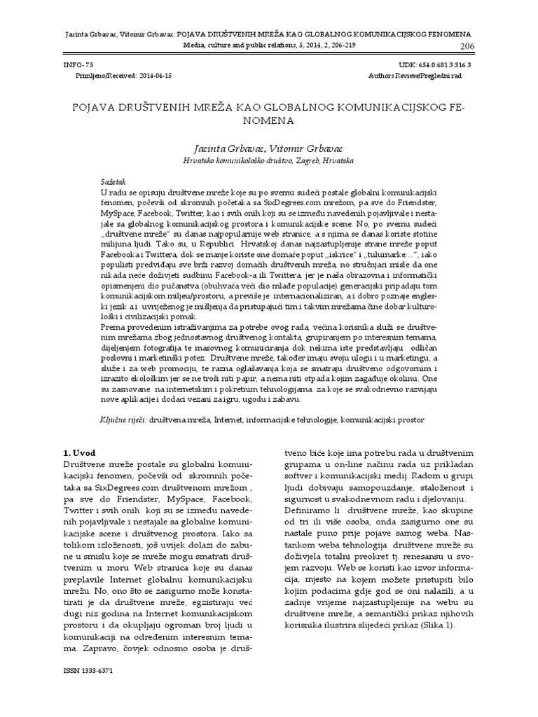 Grbavac PDF | PDF